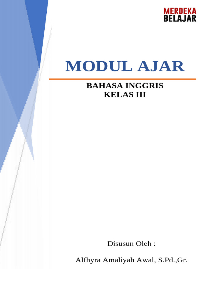 Modul Ajar Microteaching | PDF