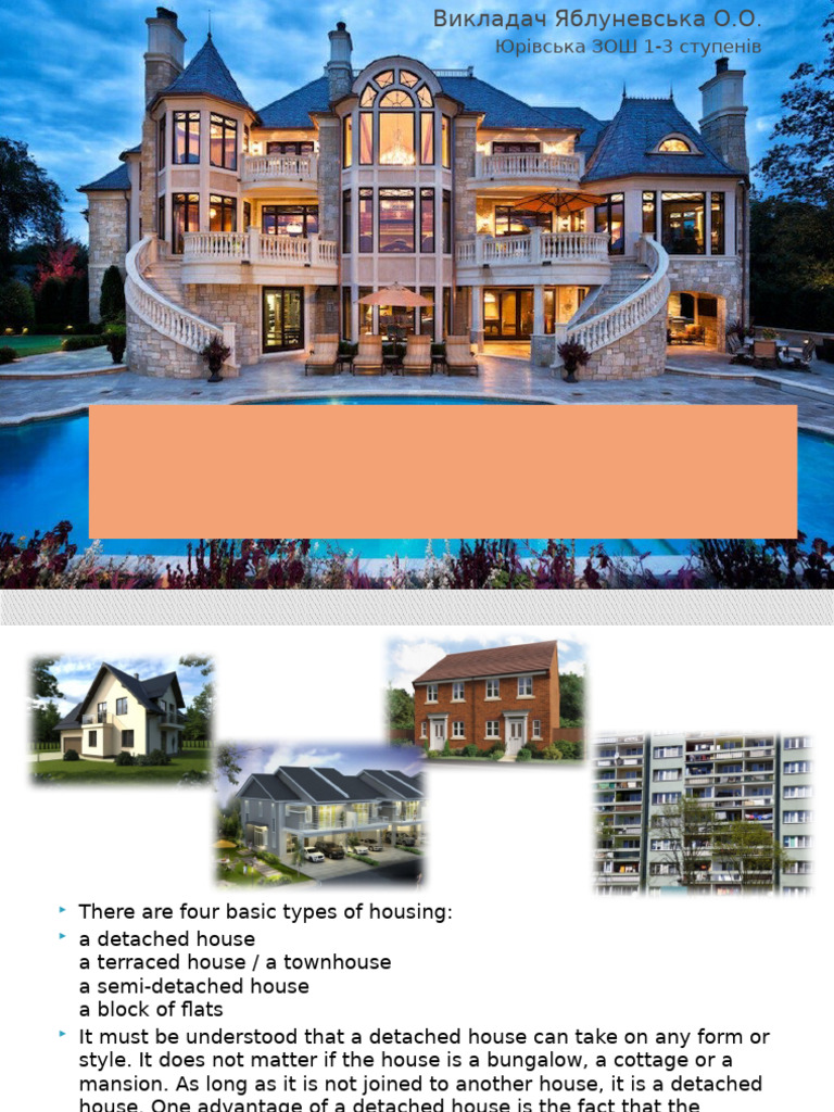 Overview of House Architecture Styles | PDF | Apartment | Single Family ...