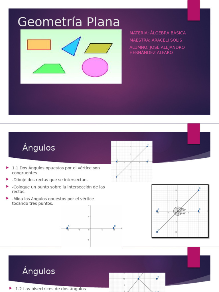Geometria Plana | PDF | Triángulo | Geometría triangular