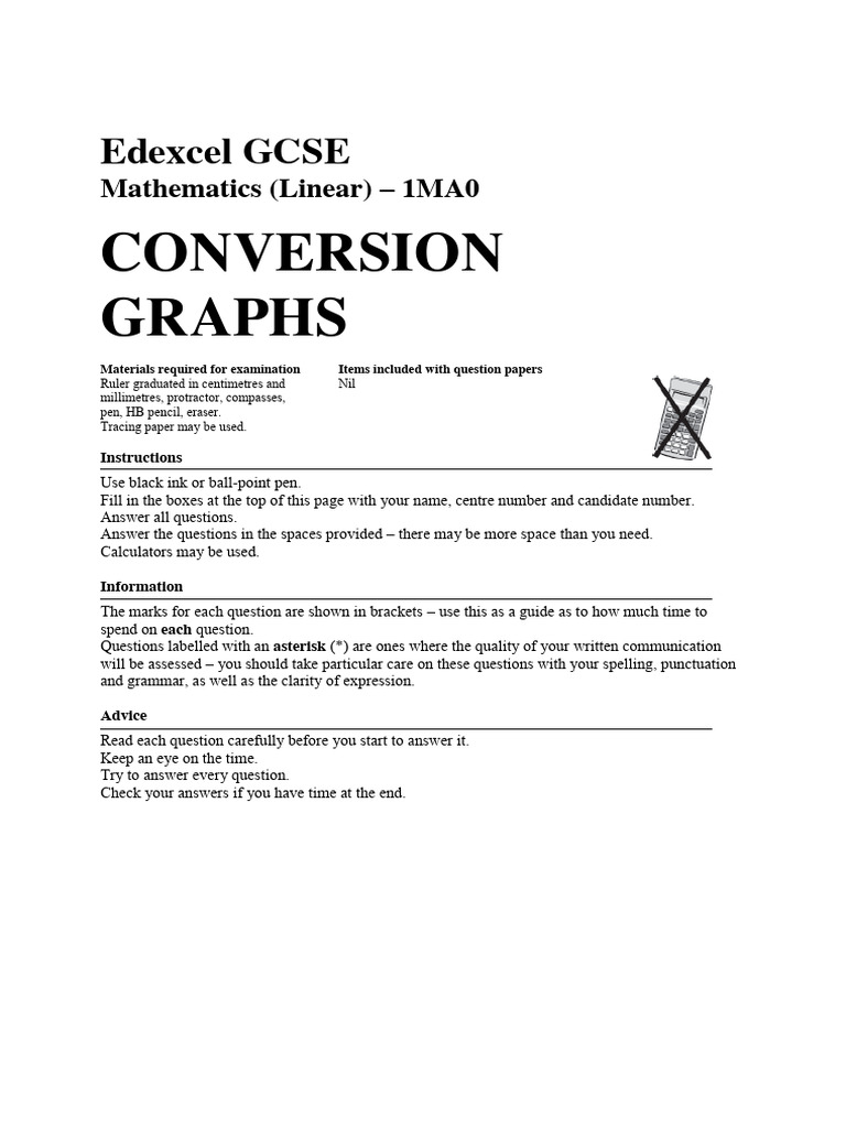 Conversion Graphs for Currency and Measurements | PDF | Gallon