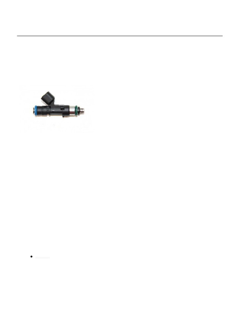 Bosch Motorsport EV14 Injector 630cc Standard Body - BOS0280158298 | PDF