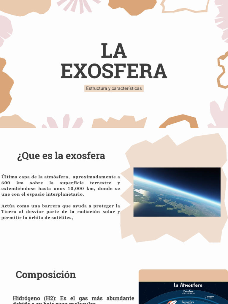 La Exosfera: Última Frontera Atmosférica | PDF | Tierra | Atmósfera