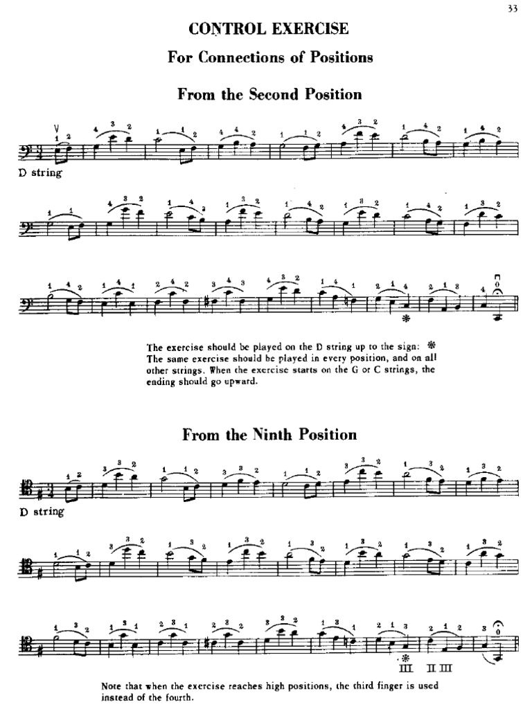 Starker Exercise, Rhythmic Patterns | PDF
