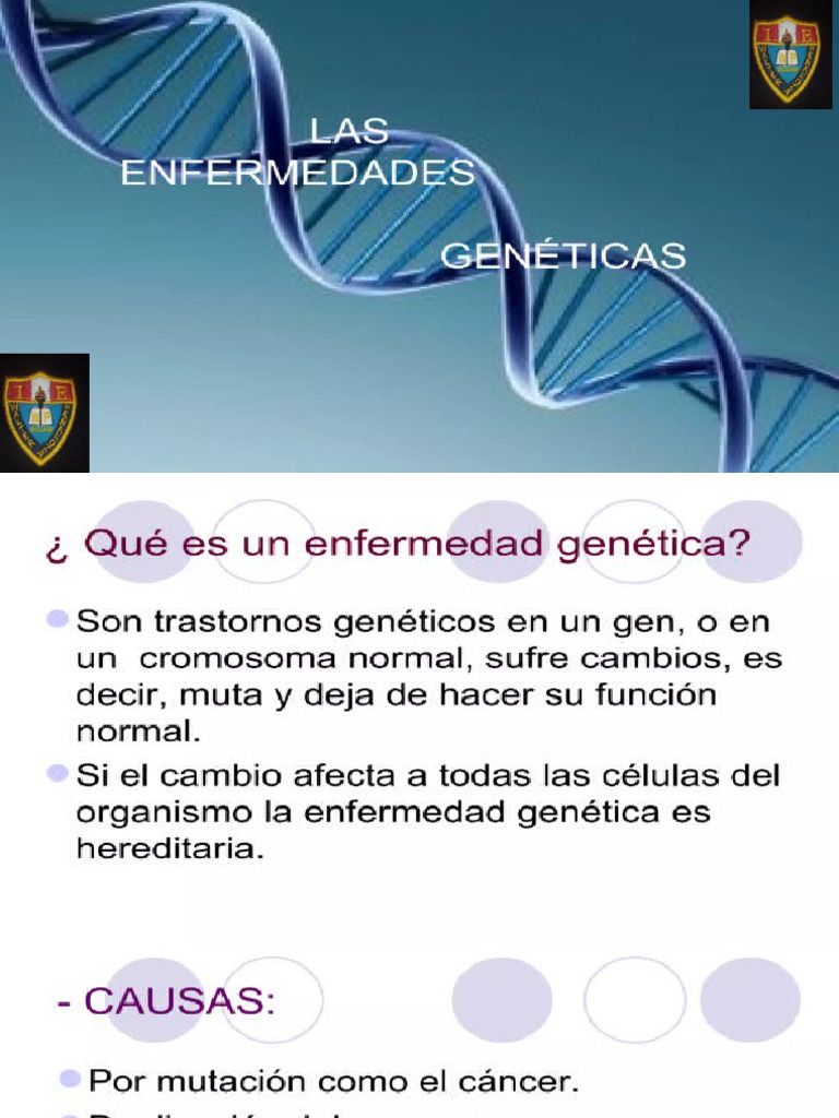 enfermedades geneticas | PDF