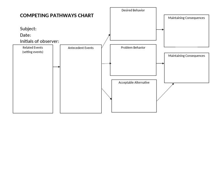 Competing+Pathways+Chart+Fba+Fill In | PDF
