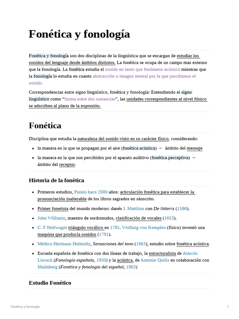 Fontica_y_fonologa | PDF | Fonética | Fonología