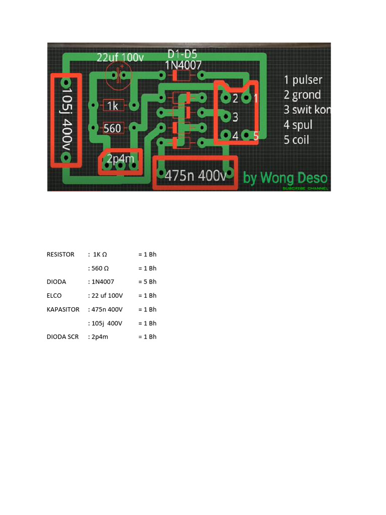 Cdi Motor Supra | PDF