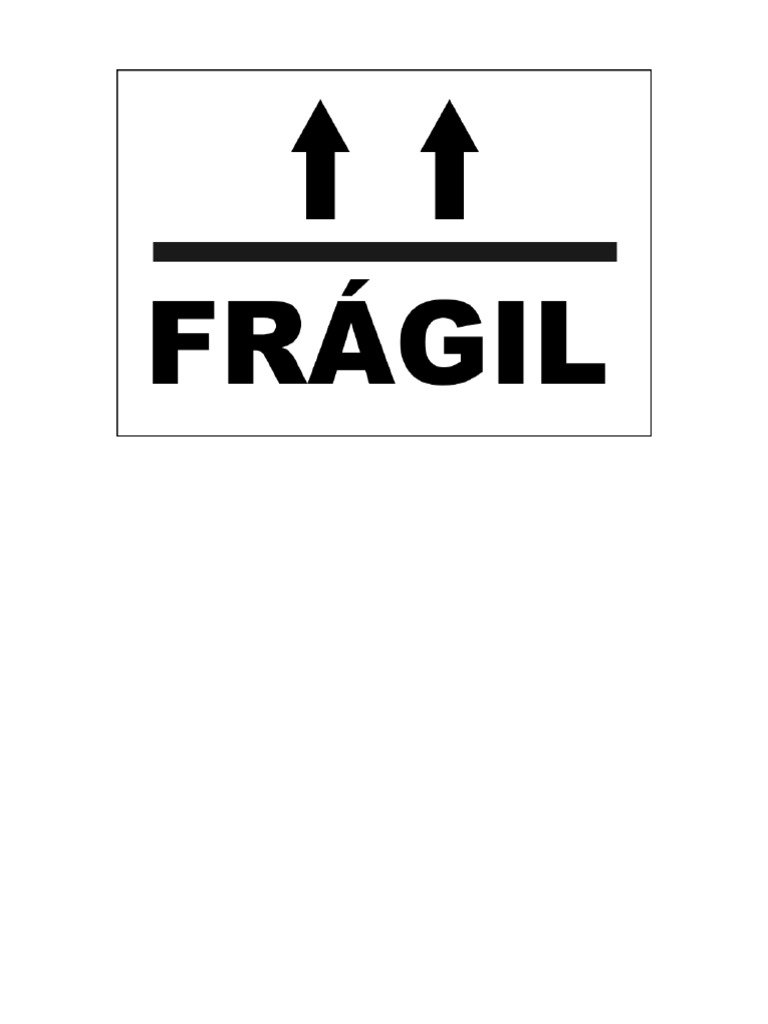 Inbound 35218381 Etiqueta Fragil | PDF
