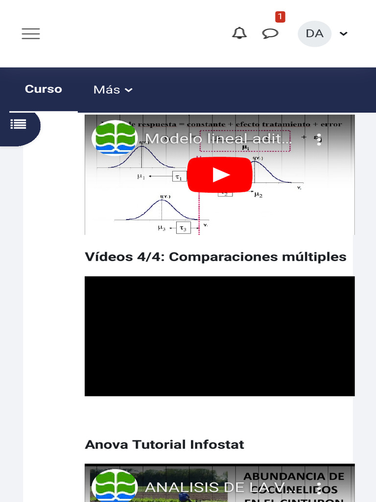 Tema M2 - Análisis de Varianza (ANOVA) y Modelo L | PDF