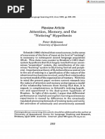 Atkinson-Shiffrin Model of Memory (1968) | PDF | Long Term Memory | Memory