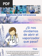 TIVA CONCEPTOS GENERALES - En.es | PDF | Farmacocinética | Anestesia