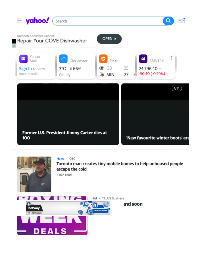 Yahoo - Mail, Weather, Search, News, Finance, Sports, Shopping ...