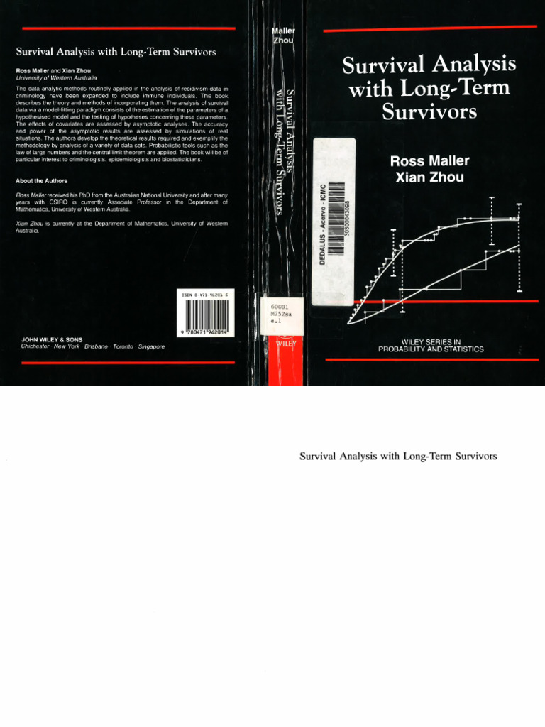 Ross A. Maller - Xian Zhou - Survival Analysis With Long-Term Survivors ...