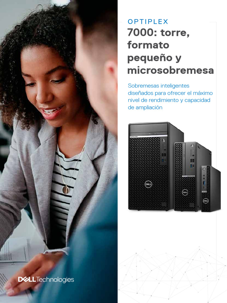 Optiplex 7000 Towers Spec Sheet | PDF | USB | Disco duro