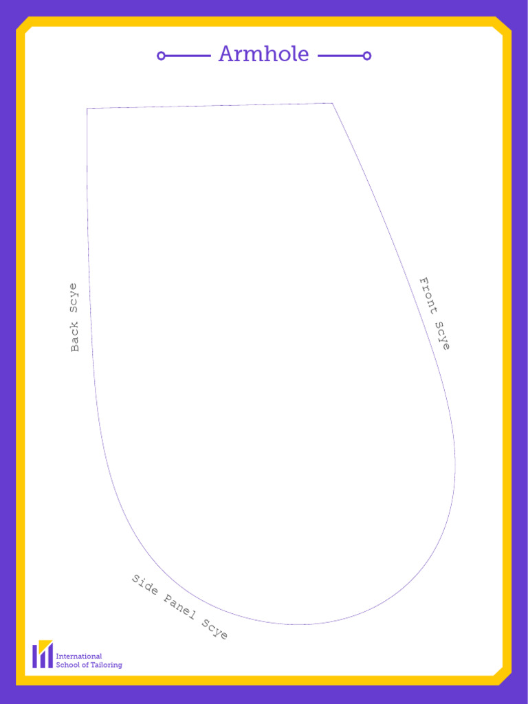 Armhole Ruler and Curve Scale Guide | PDF