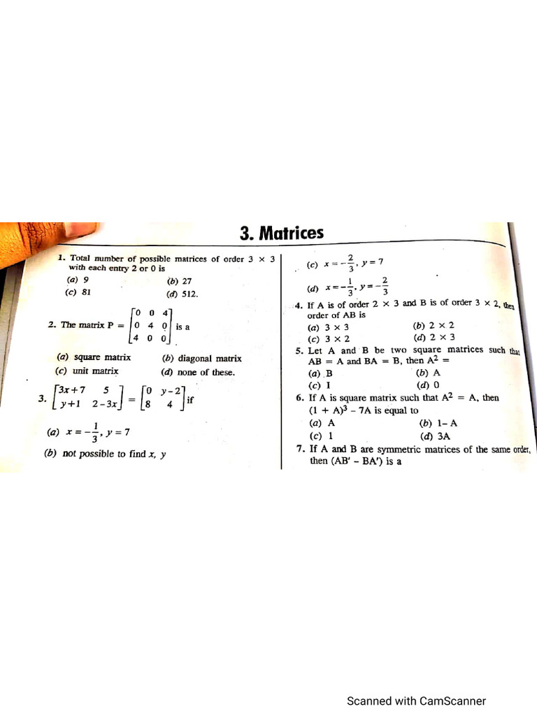 Maths Assignment | PDF