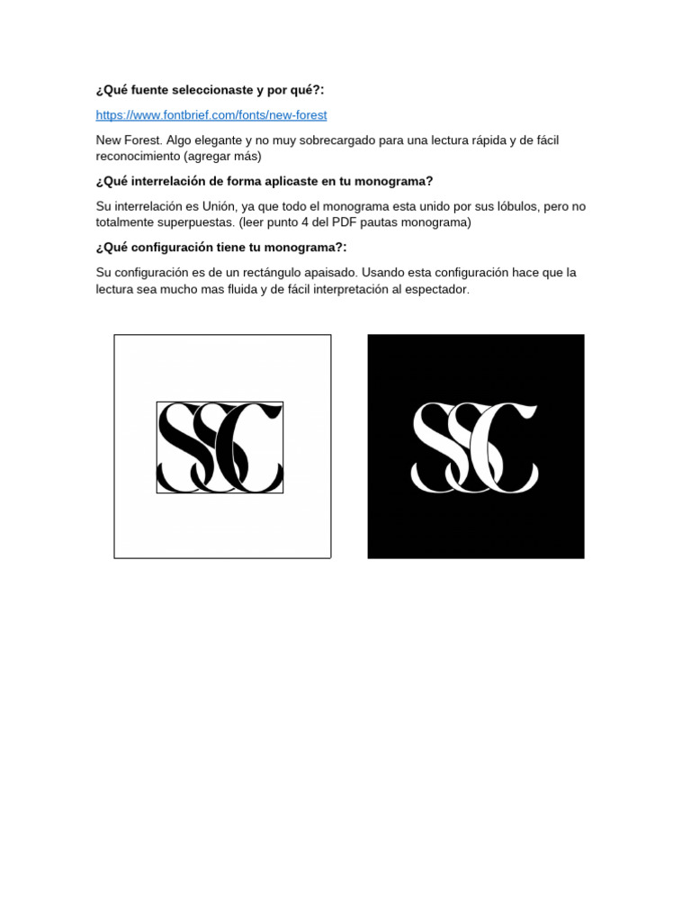 Monograma Informe | PDF