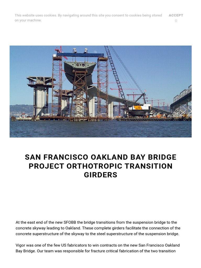 Bay Bridge Transition Girders | PDF