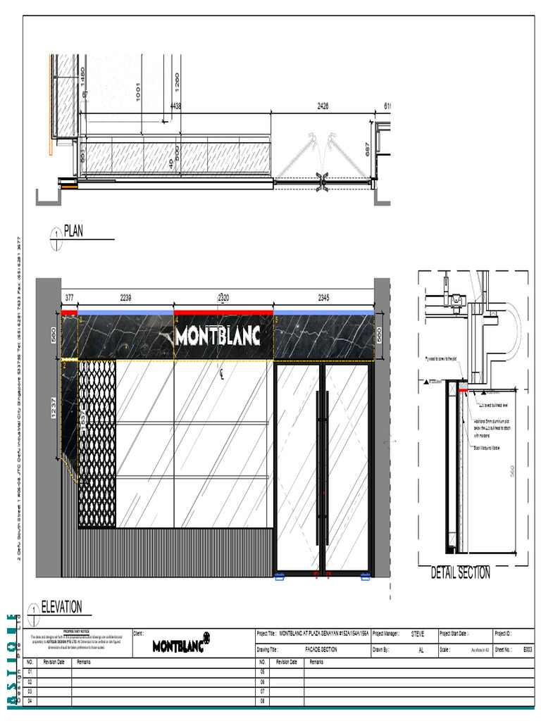 Plat 5mm Bulkhead - Layout & Elevation | PDF