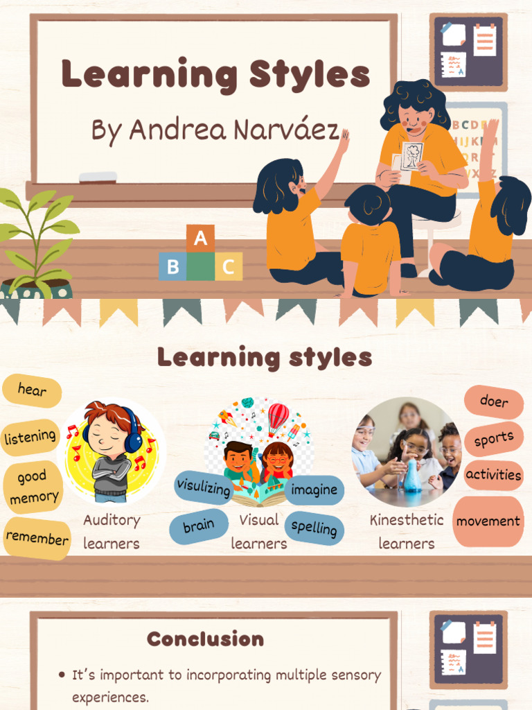 Learning Styles Presentation | PDF