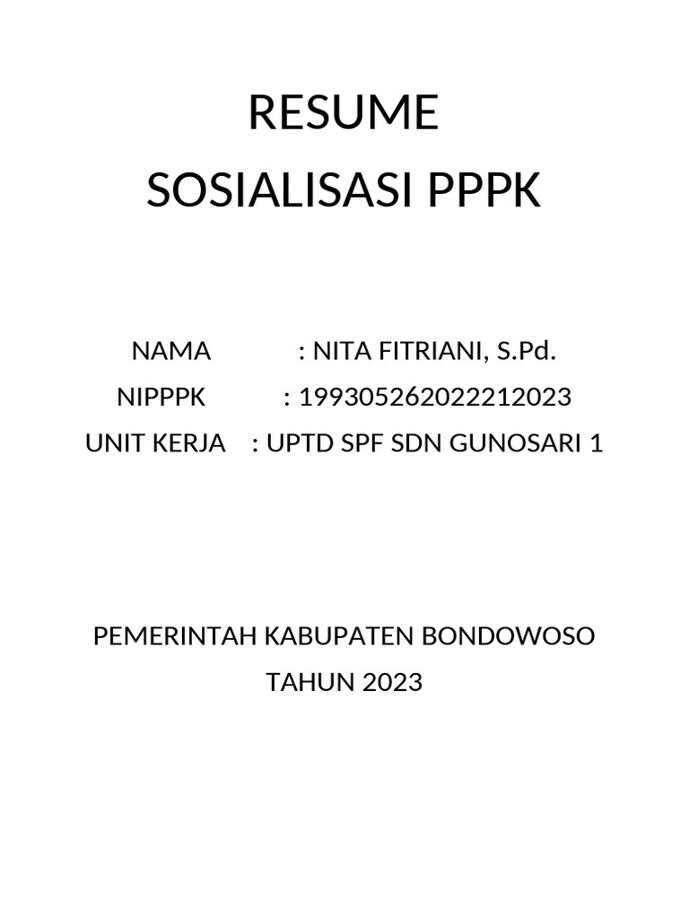 Resume Nita | PDF