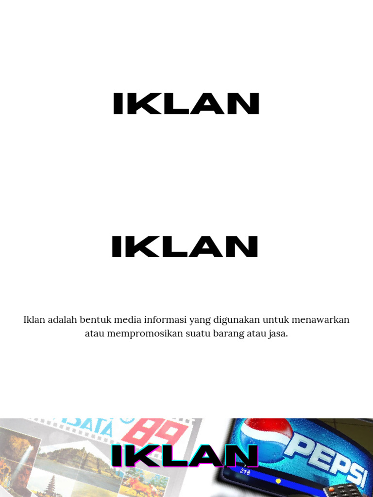 Materi 6 - Iklan | PDF