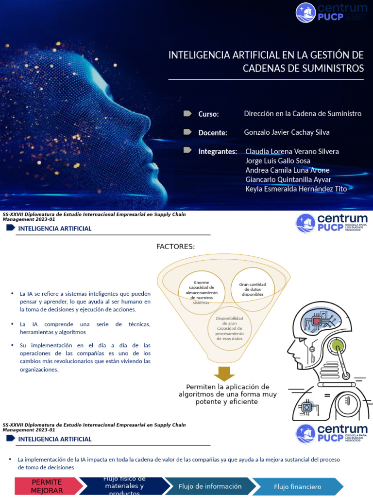 Inteligencia Artificial - Grupo 6 (1) 11 | PDF | Cadena de suministro ...