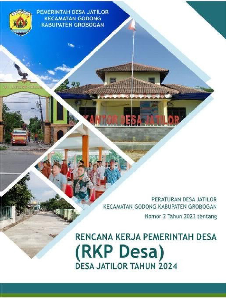RKP Desa Jatilor 2024: Peraturan dan Rencana | PDF