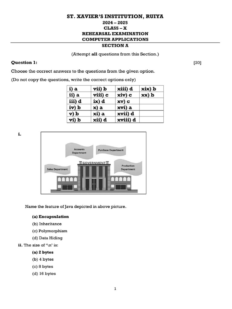 10 REHEARSAL SOLVED | PDF