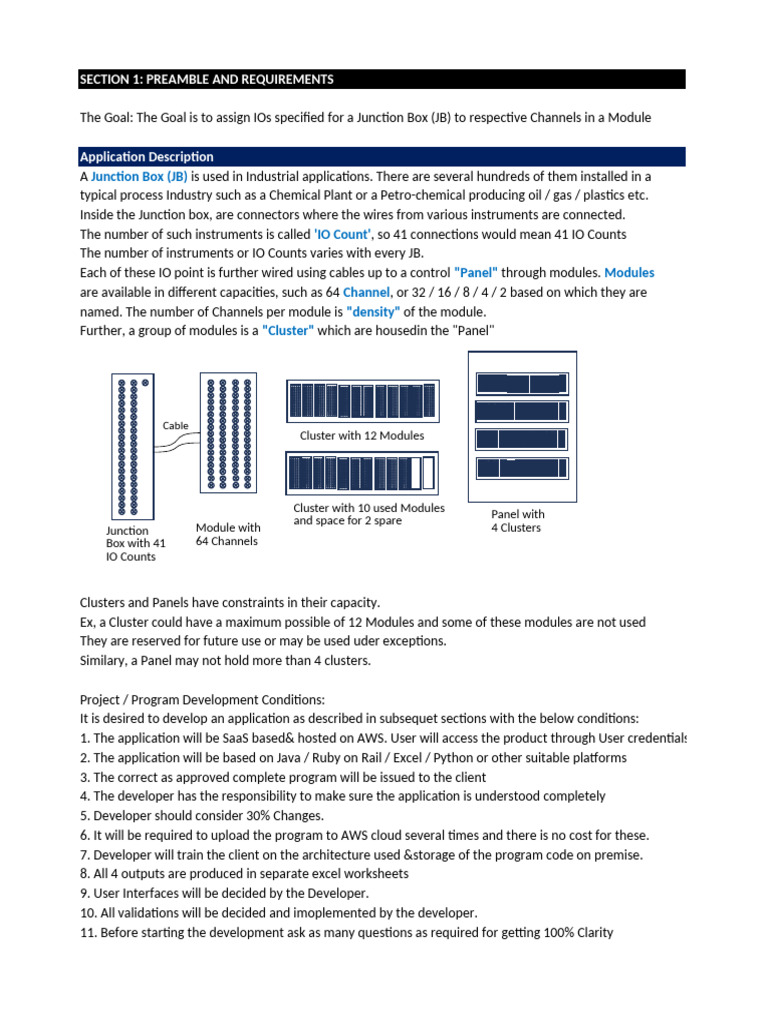 Spares Calculation for Junction Boxes | PDF | User (Computing) | Input ...