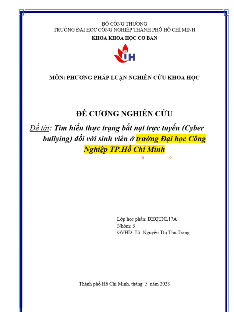 833 - N3 - Tieu Luan Cuoi Ky | PDF