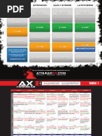 Athlean-X Week 1 PDF | PDF