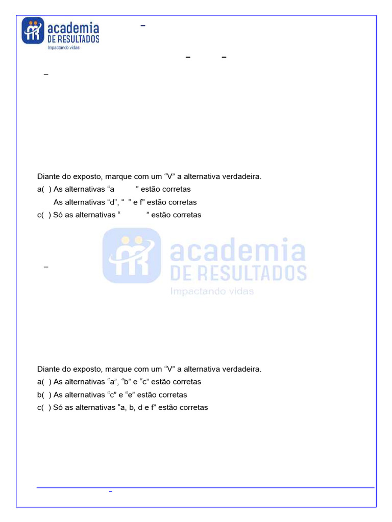 Exercício - Aula 5 e 6 | PDF