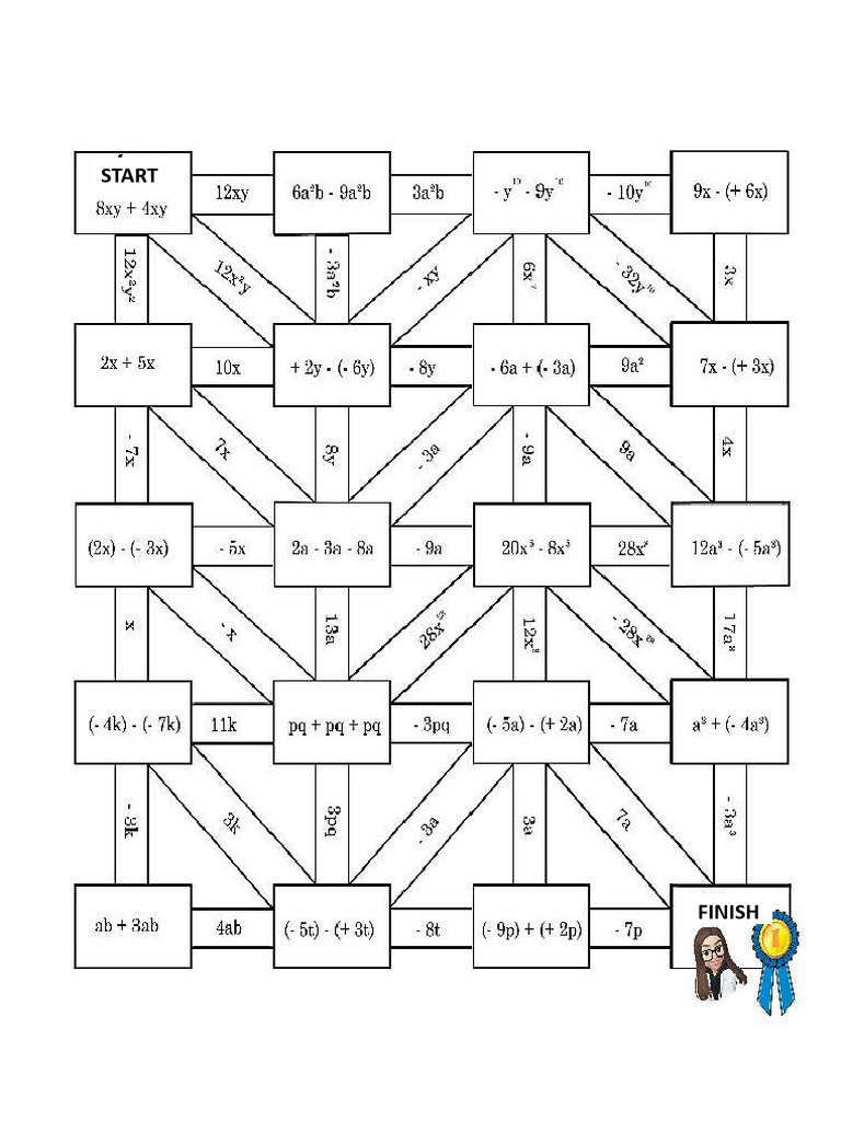 Algebraic Maze | PDF