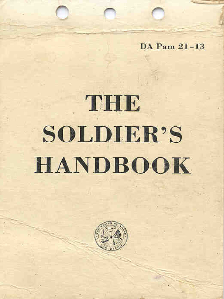 The Soldiers Handbook | PDF