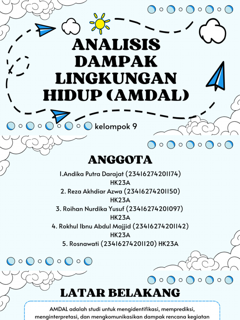 kelompok 9 AMDAL_hukling | PDF