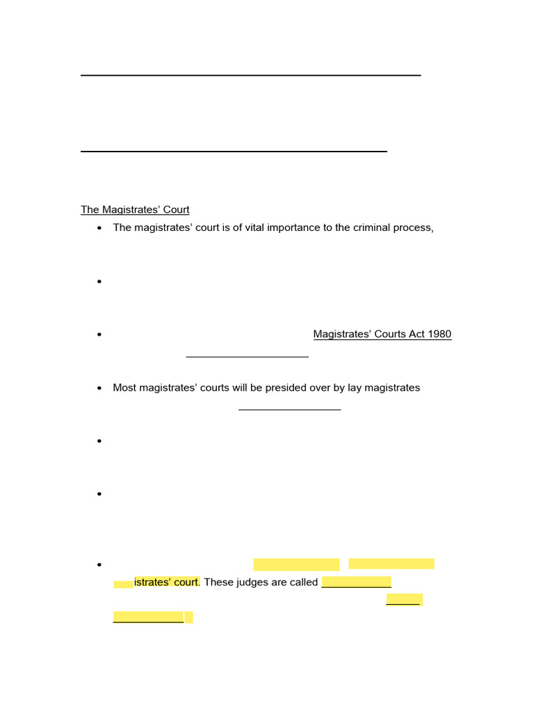Overview of Criminal Court Process | PDF | Prosecutor | Plea