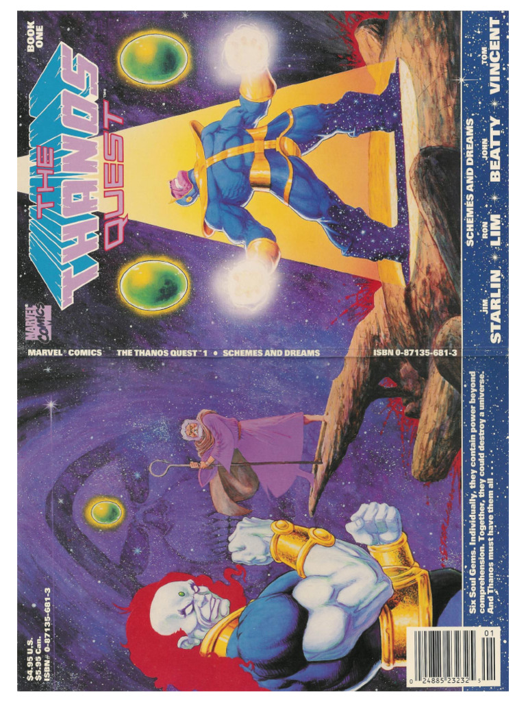 Thanos Quest Book 1 | PDF