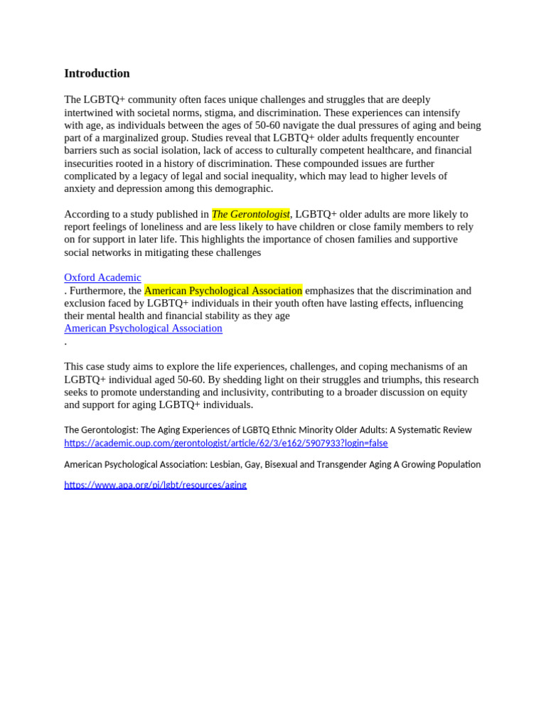 Ethics- case study | PDF | Lgbt Community | Lgbt