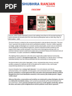 Ur Fascism | PDF | Fascism | Benito Mussolini