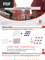 Crystal Structures - SC, BCC, FCC and HCP | PDF | Crystal Structure | Crystallography