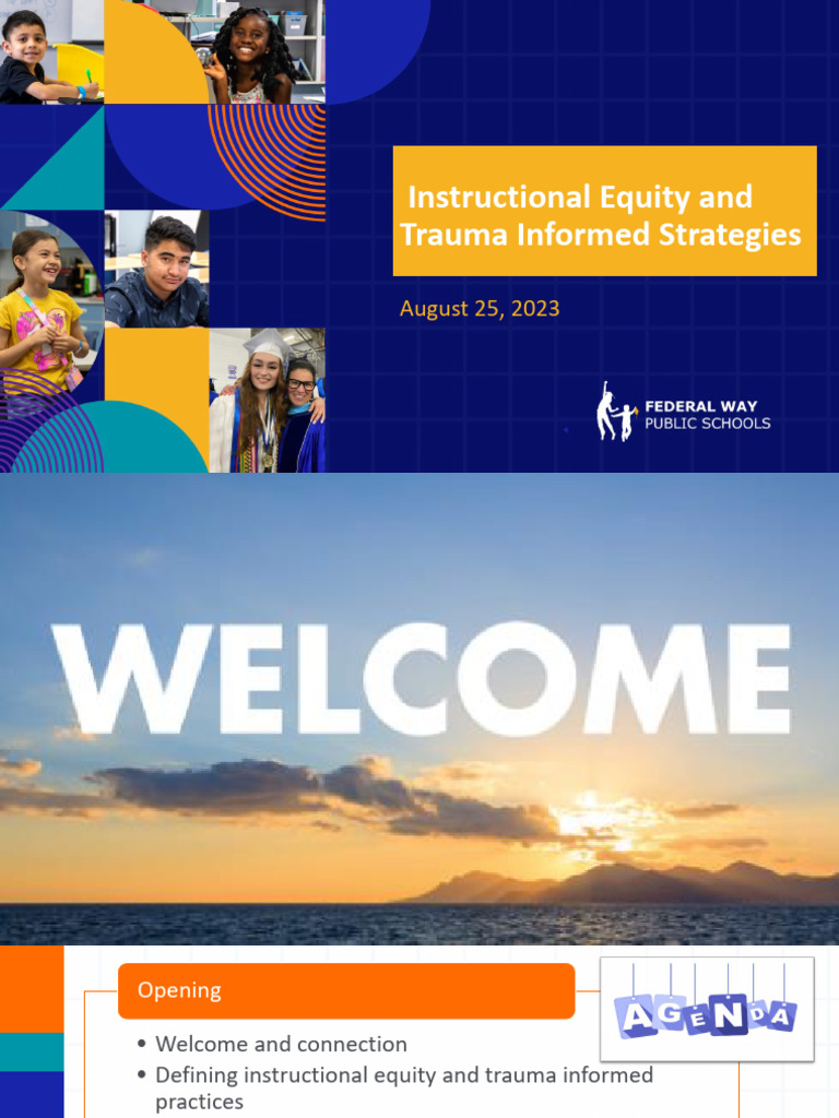 Instructional Equity and Trauma Informed Strategies | PDF | Classroom ...