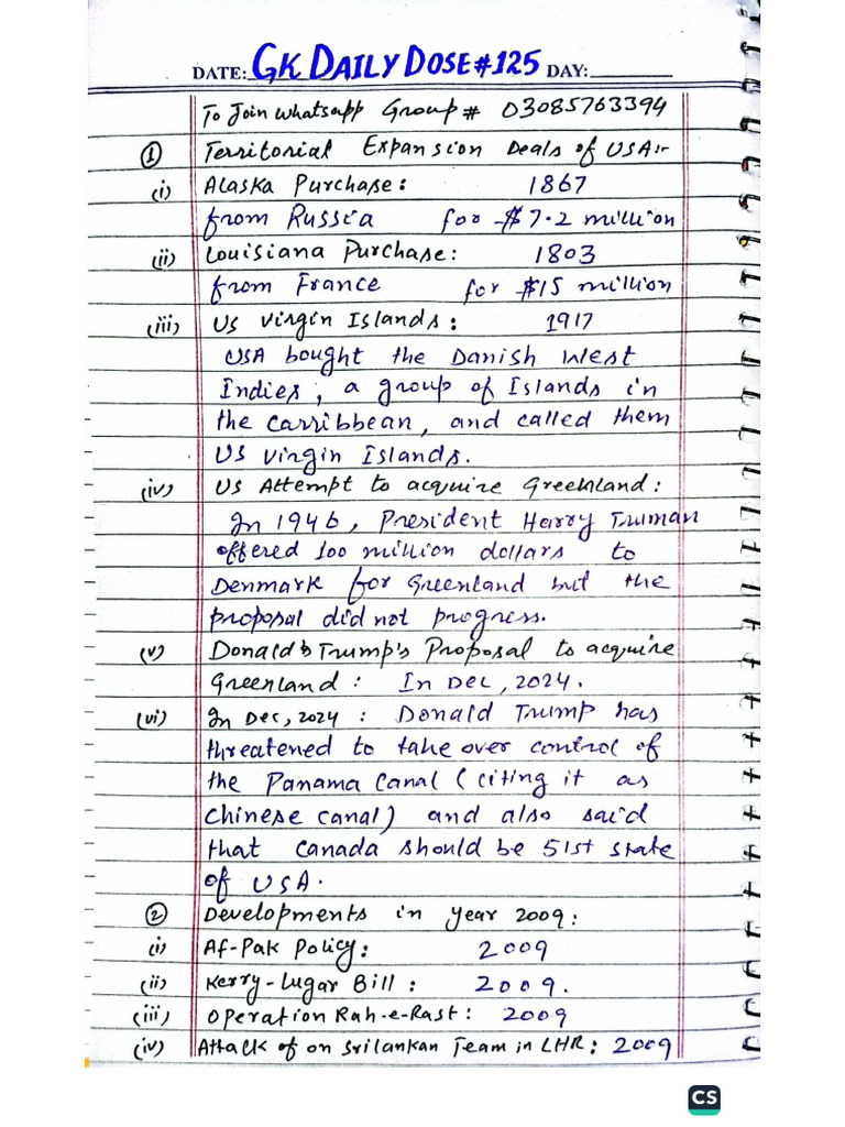 GK Daily Dose - 125 | PDF