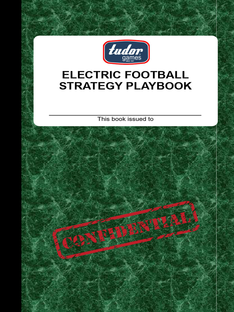 Electric Football Strategy Playbook | PDF | Gridiron Football ...