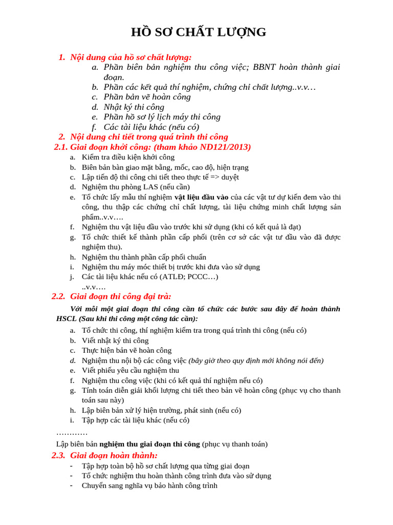 Noi Dung Lap HSCL | PDF