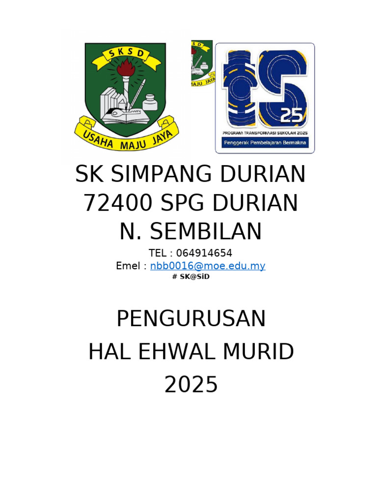 Pengurusan Hem SKSD Edit 2025 | PDF