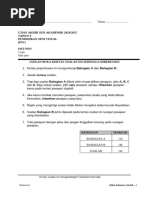 Soalan Psv-Tahun 4 | PDF