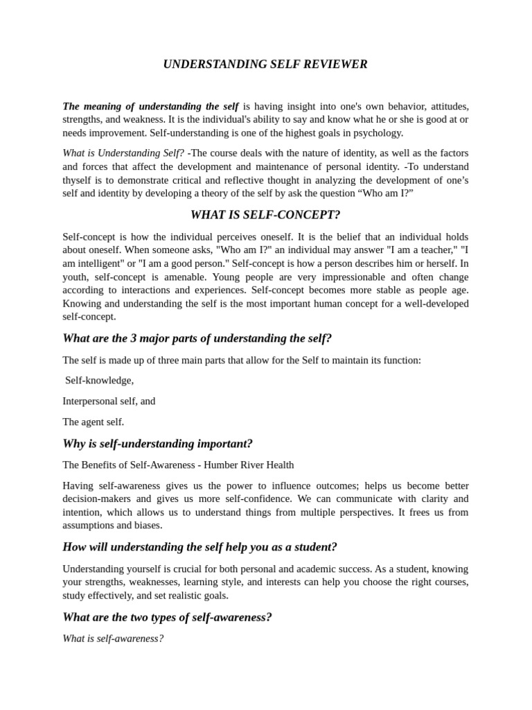 Understanding Self Reviewer | PDF | Gender Studies | Gender