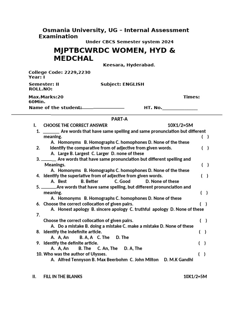 Sem 1 English | PDF | Linguistic Morphology | Lexical Semantics