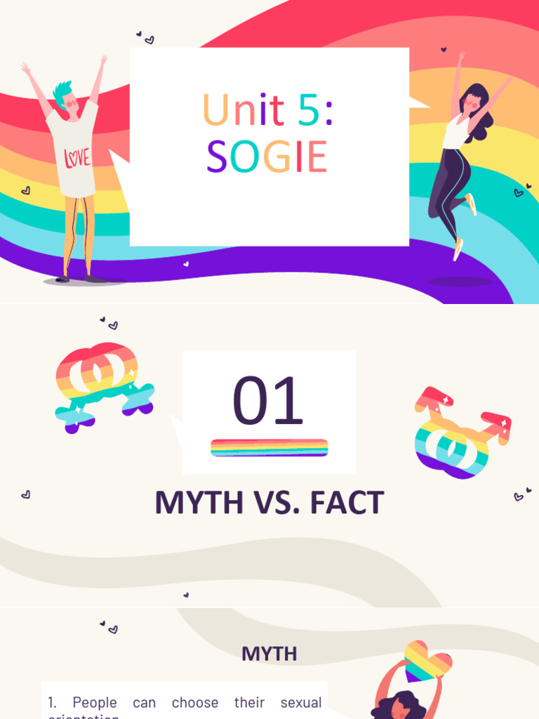 V. SOGIE | PDF | Gender | Gender Studies